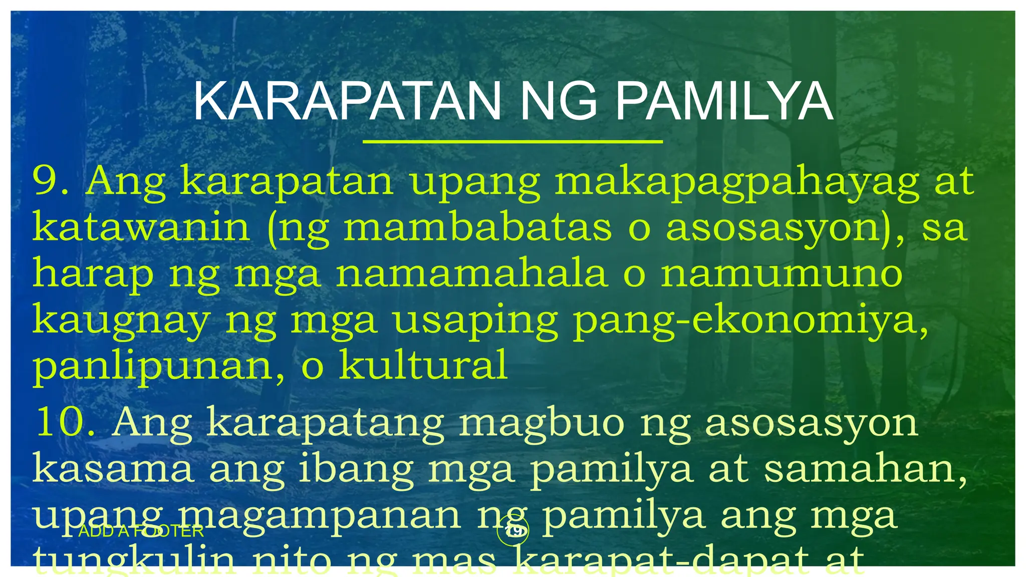 ANG PANLIPUNAN AT PAMPOLITIKAL NA GAMPANIN NG PAMILYA.pptx