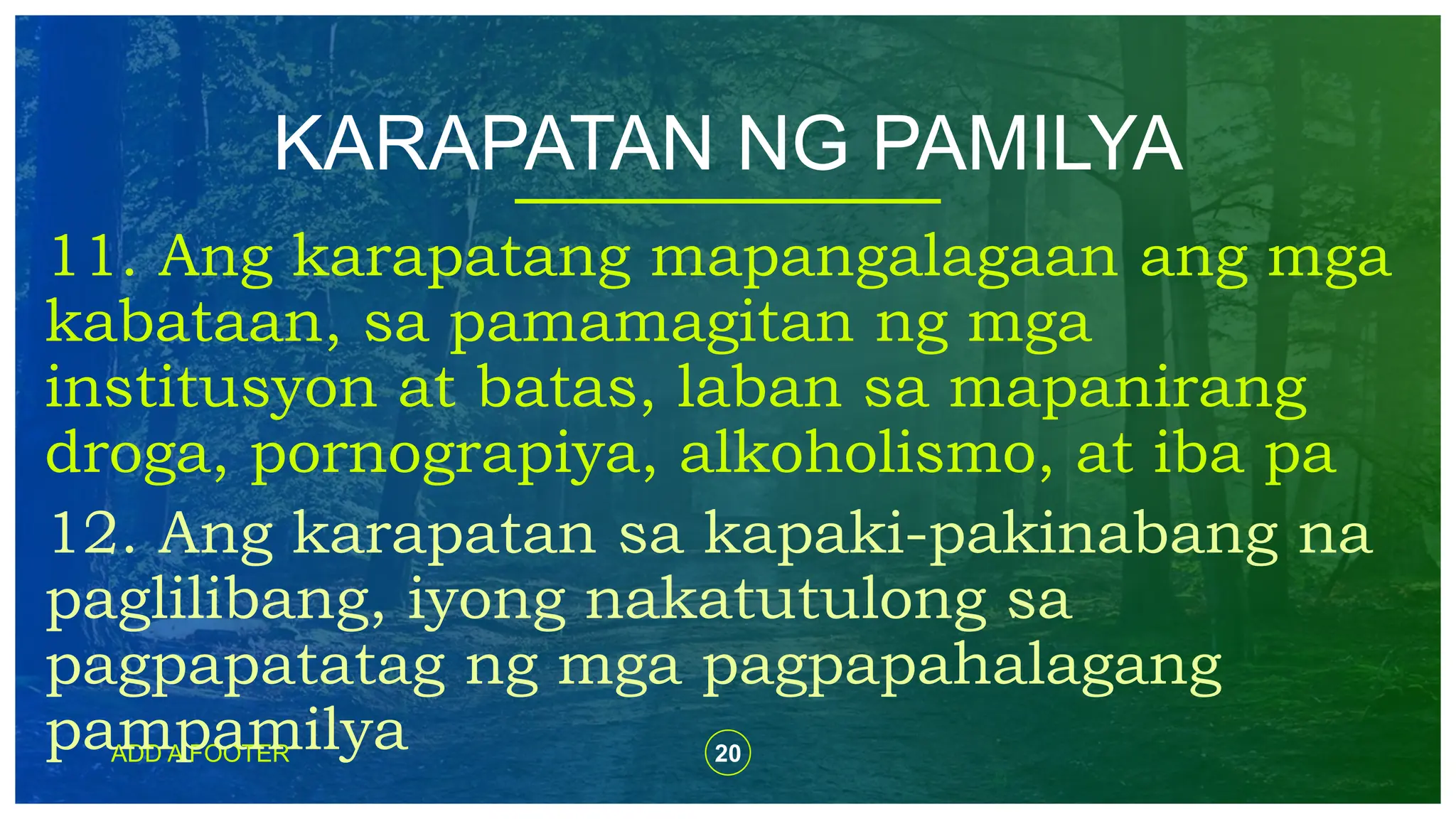 ANG PANLIPUNAN AT PAMPOLITIKAL NA GAMPANIN NG PAMILYA.pptx