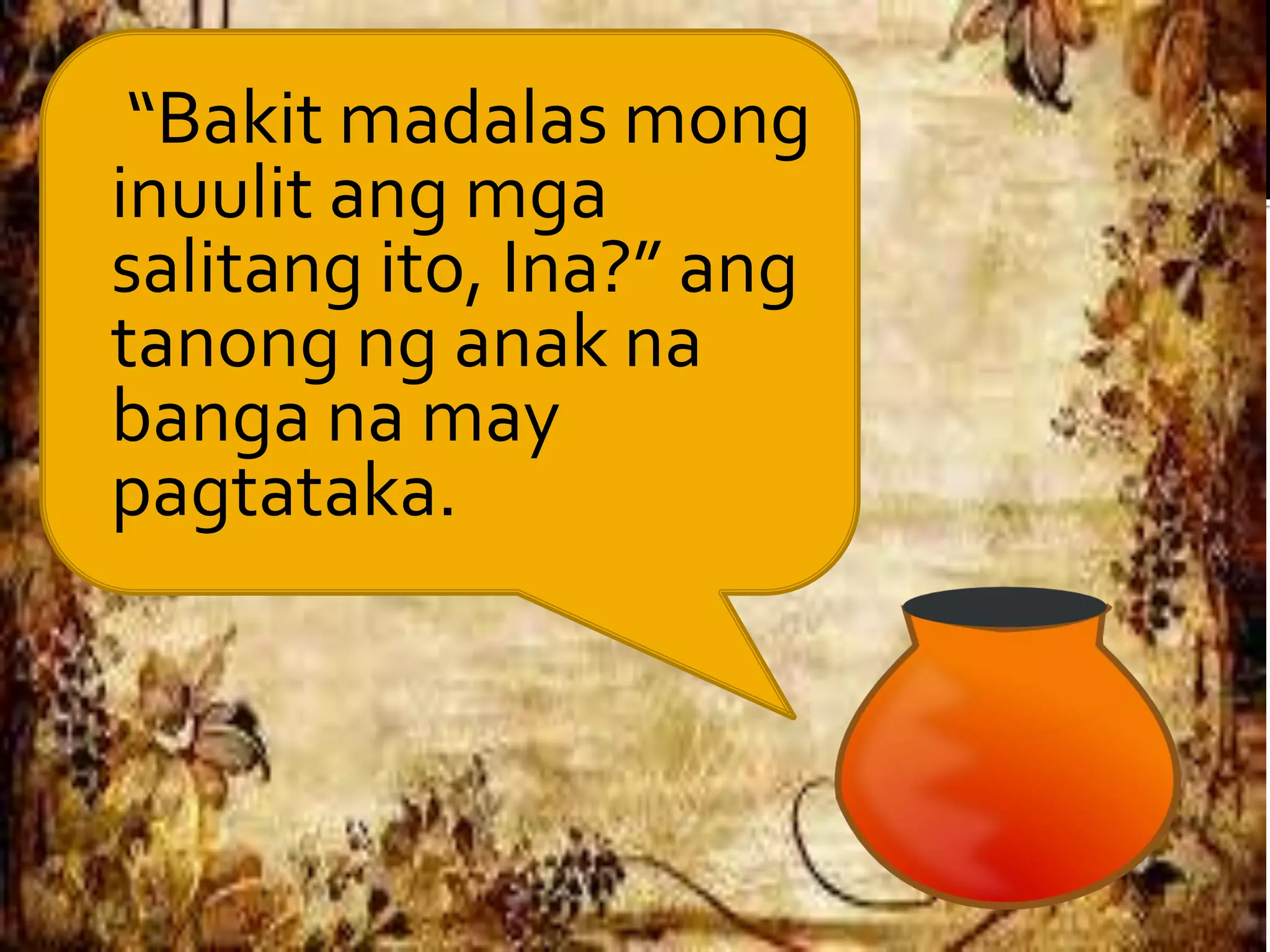 Ang parabula ng banga | PPTX