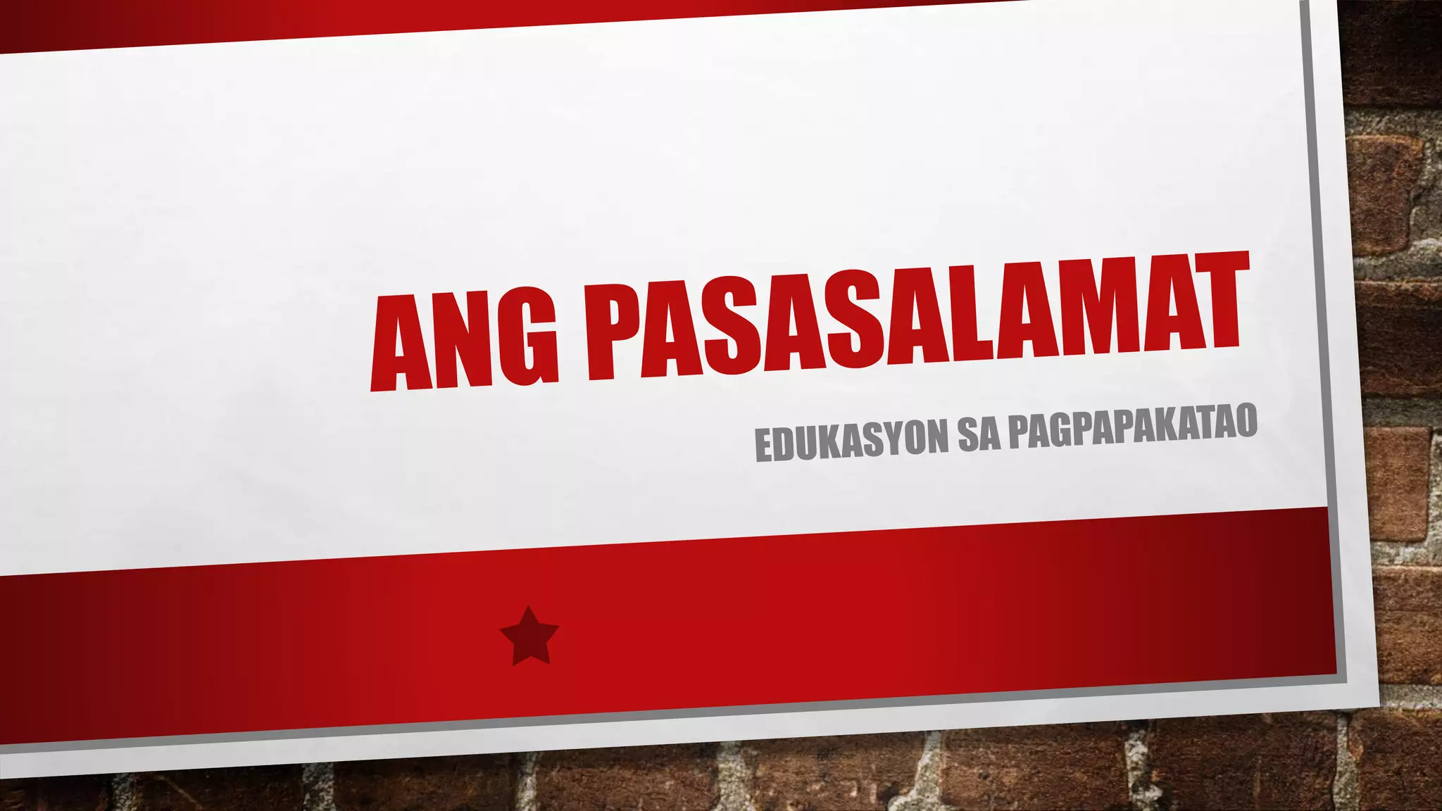ANG PASASALAMAT - ESP 10.pptx