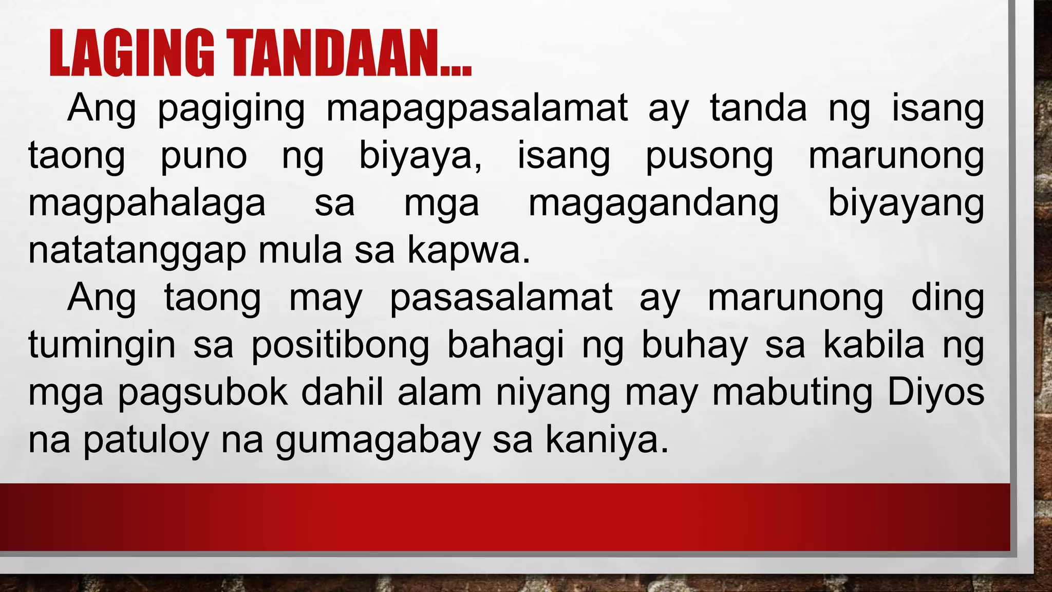 ANG PASASALAMAT - ESP 10.pptx