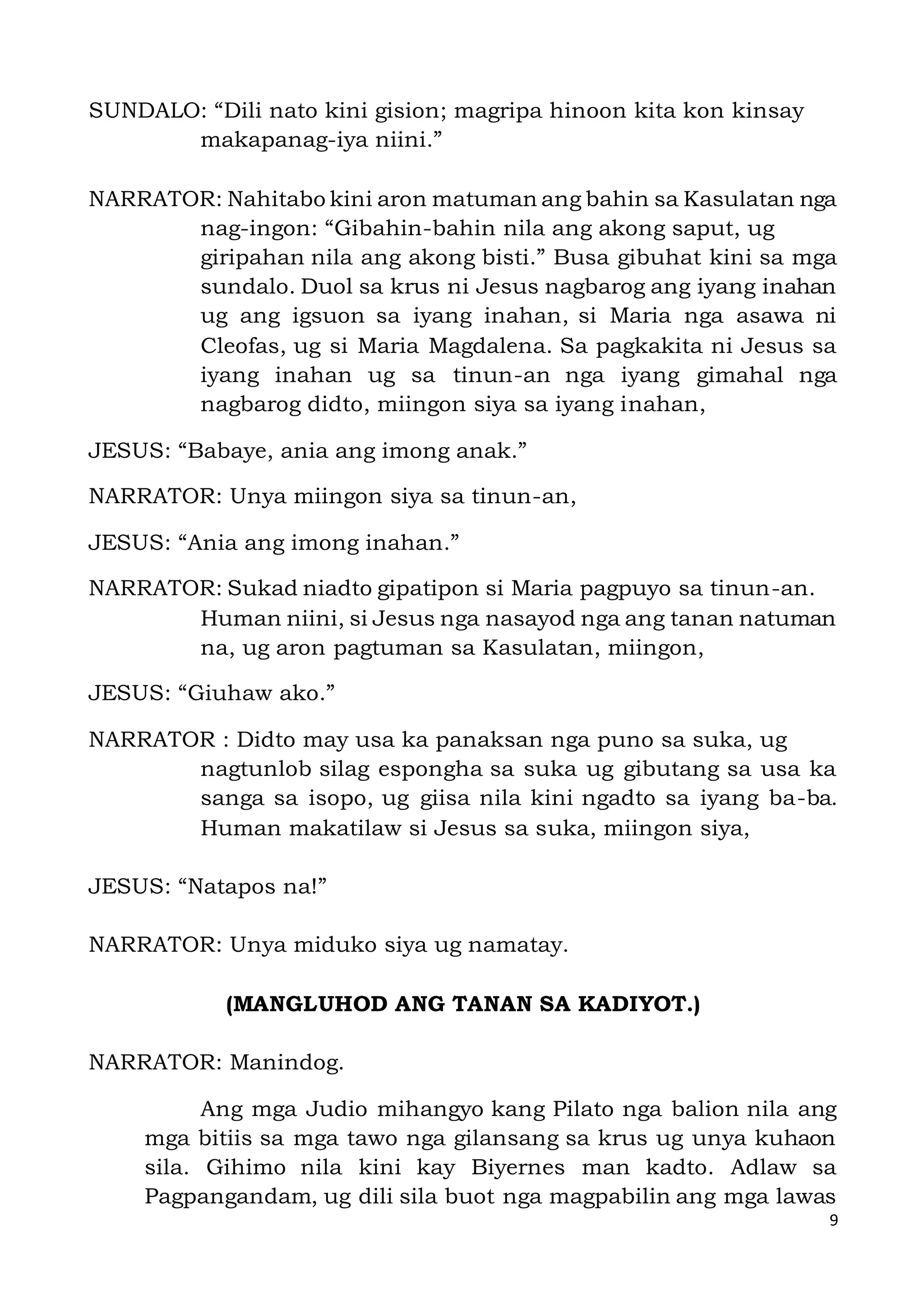 ANG PASYON SA ATONG GINOONG JESUKRISTO-bindita sa lukay.docx