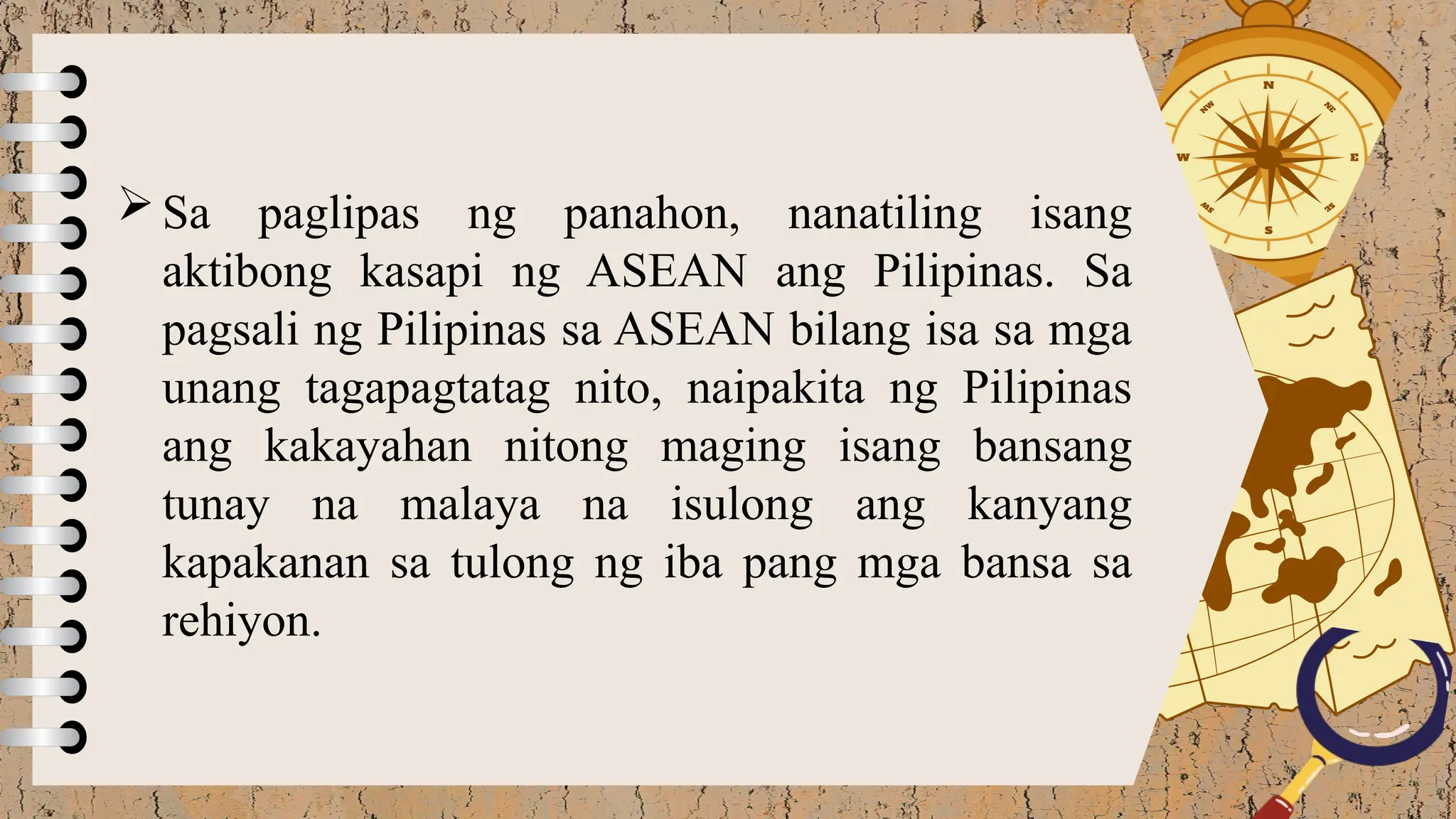 Ang Pilipinas sa ASEAN pagtalaky tungkol sa pagsapi n pilipinas sa ...