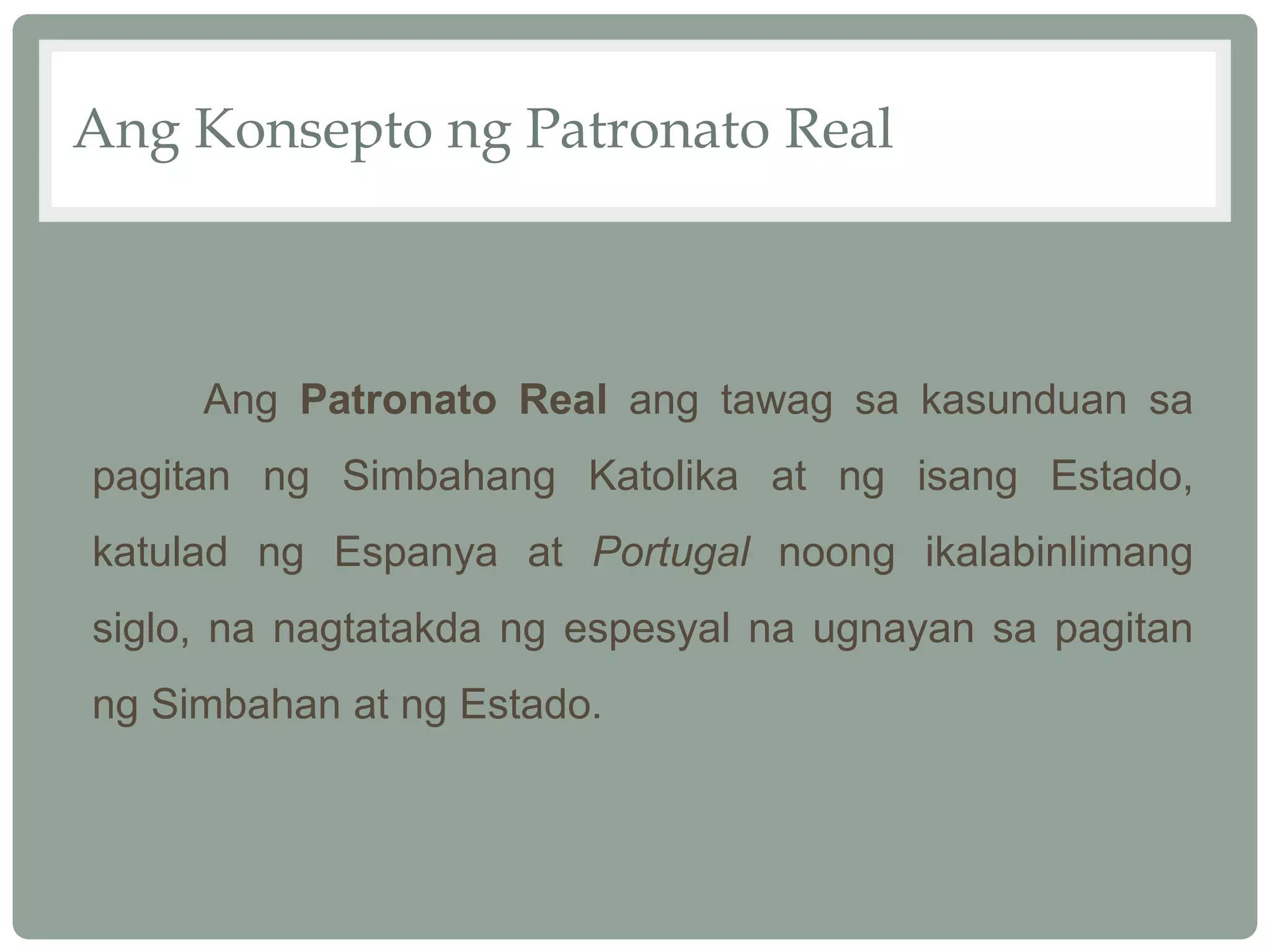 Ang Pilipinas sa Ilalim ng Pamamahala ng mga Prayle | PPTX