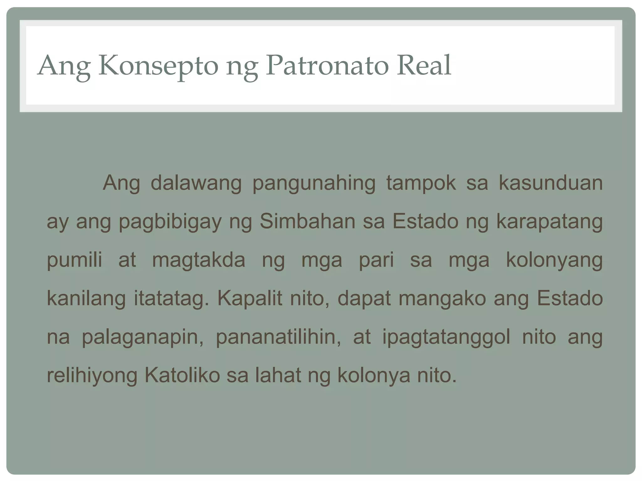 Ang Pilipinas sa Ilalim ng Pamamahala ng mga Prayle | PPTX
