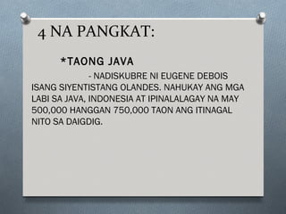 Ang pinagmulan ng tao | PPT