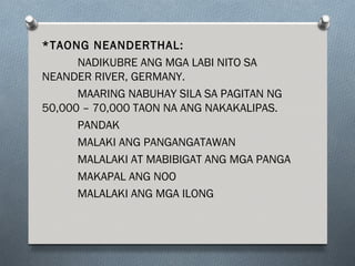 Ang pinagmulan ng tao | PPT