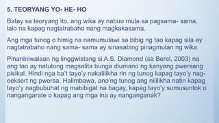 Ang Pinagmulan ng Wika | PPTX