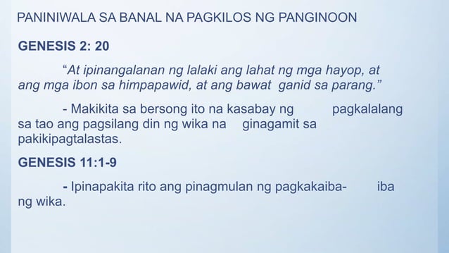 Ang Pinagmulan ng Wika | PPTX