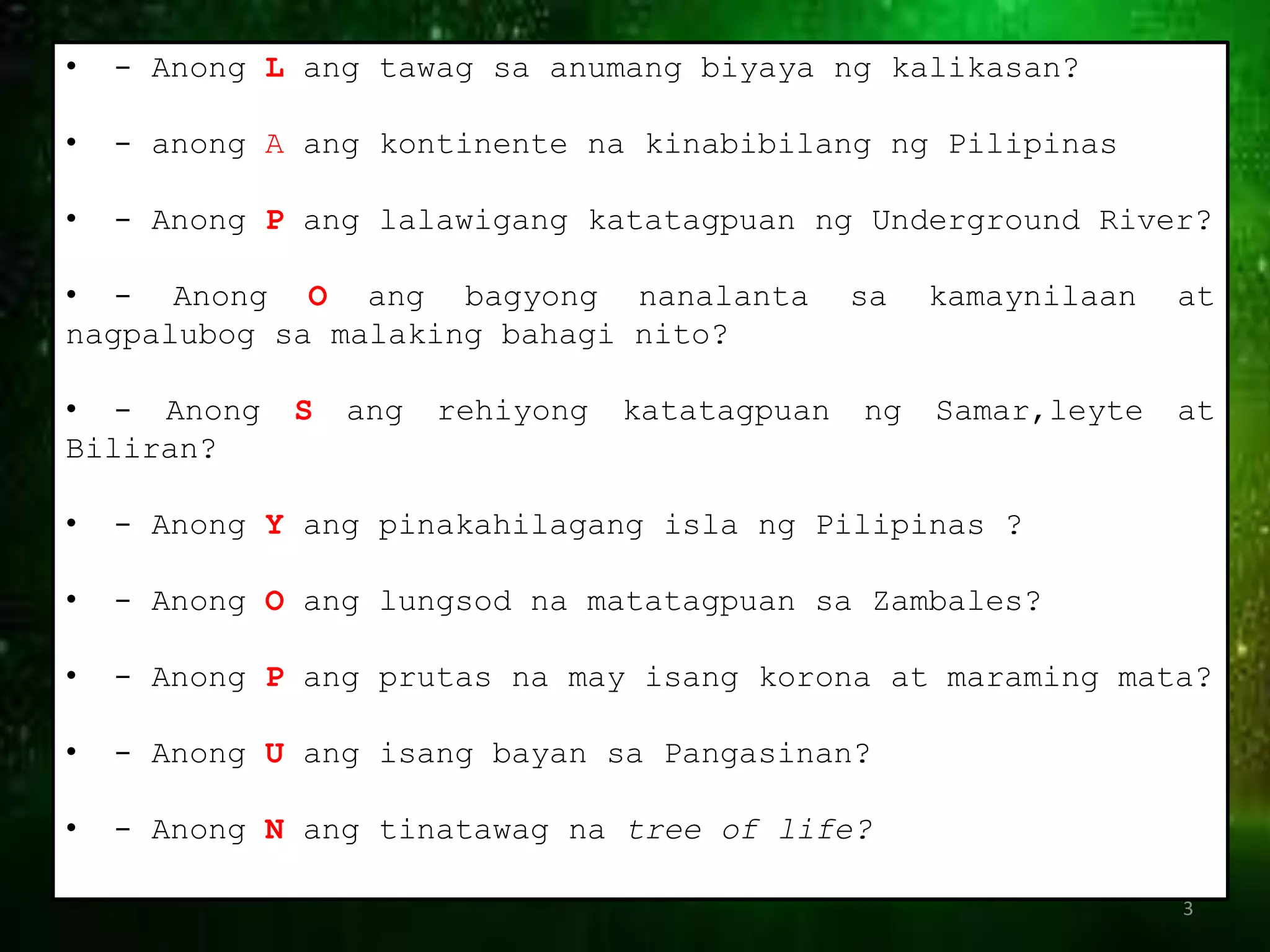 Ang populasyon ng bawat rehiyon sa bansa | PPTX