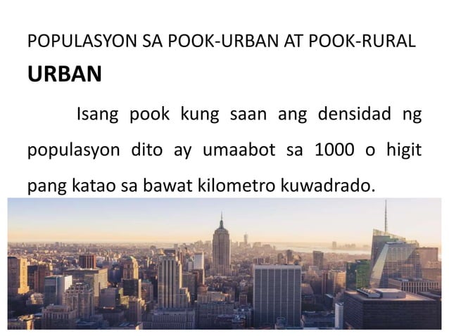 Ang populasyon sa pilipinas | PPTX
