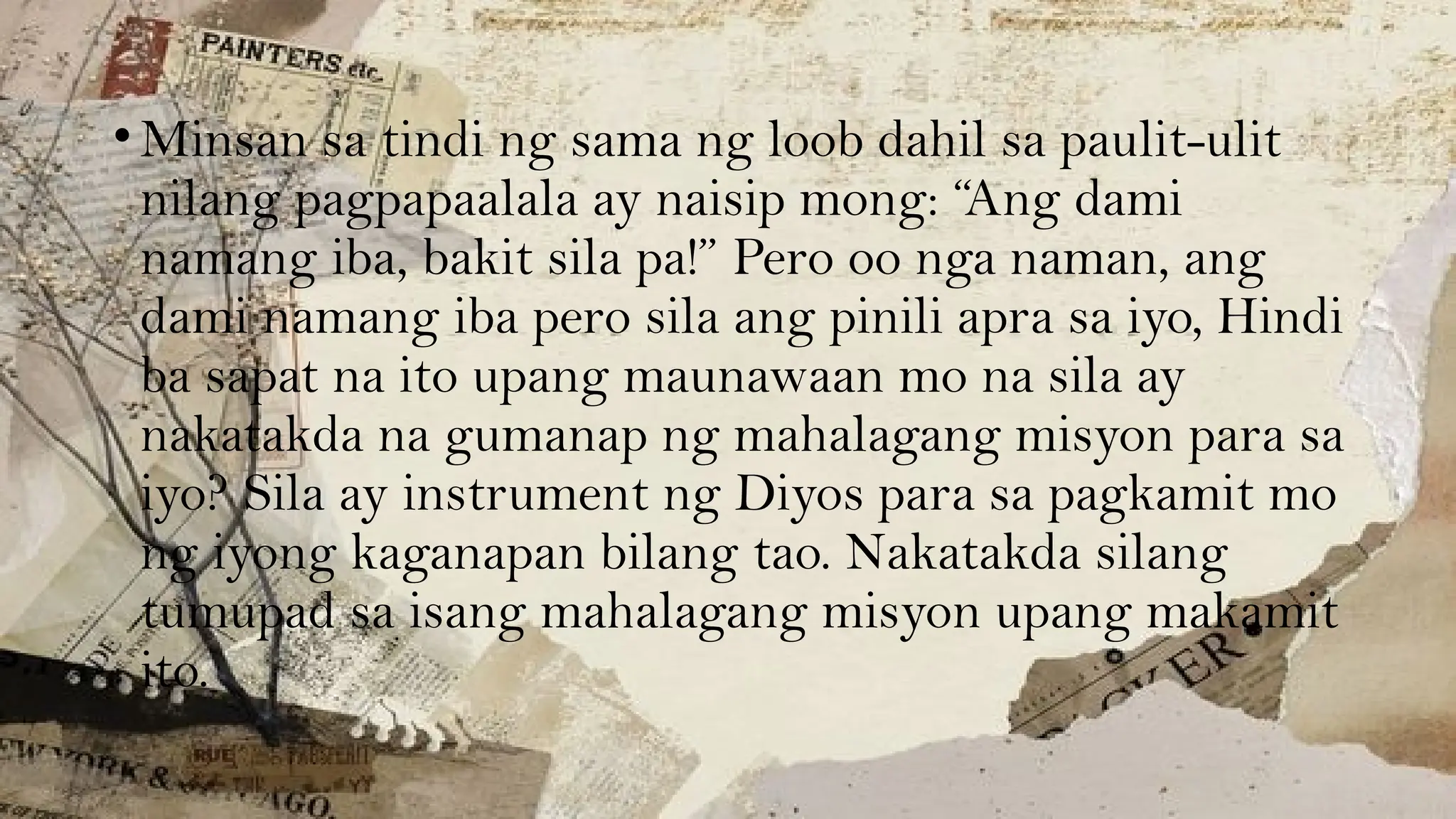 Ang Presentasyon ng unang pangkat. Ang Simula ng Isang Pamilya. | PPTX