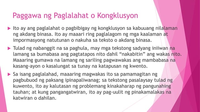 Ang Pagbasa ng mga Tekstong Akademiko at Iskema bilang Pagbasa | PPTX