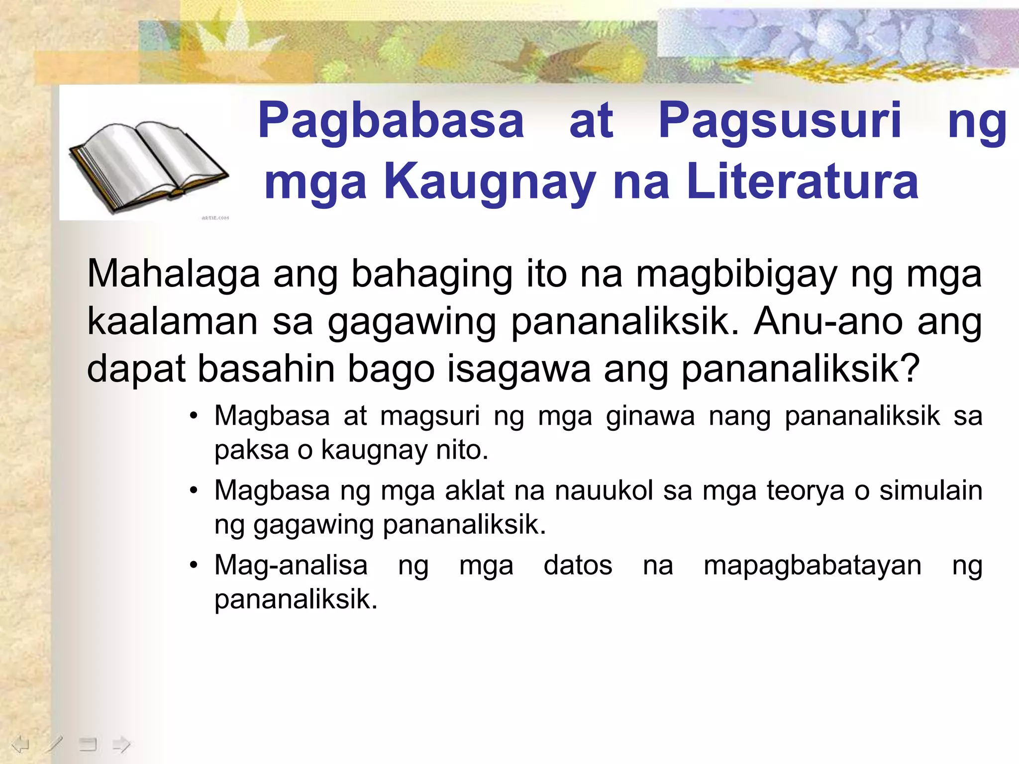 Ang Proseso sa Paghahanda ng Papel na Pananaliksik.ppt