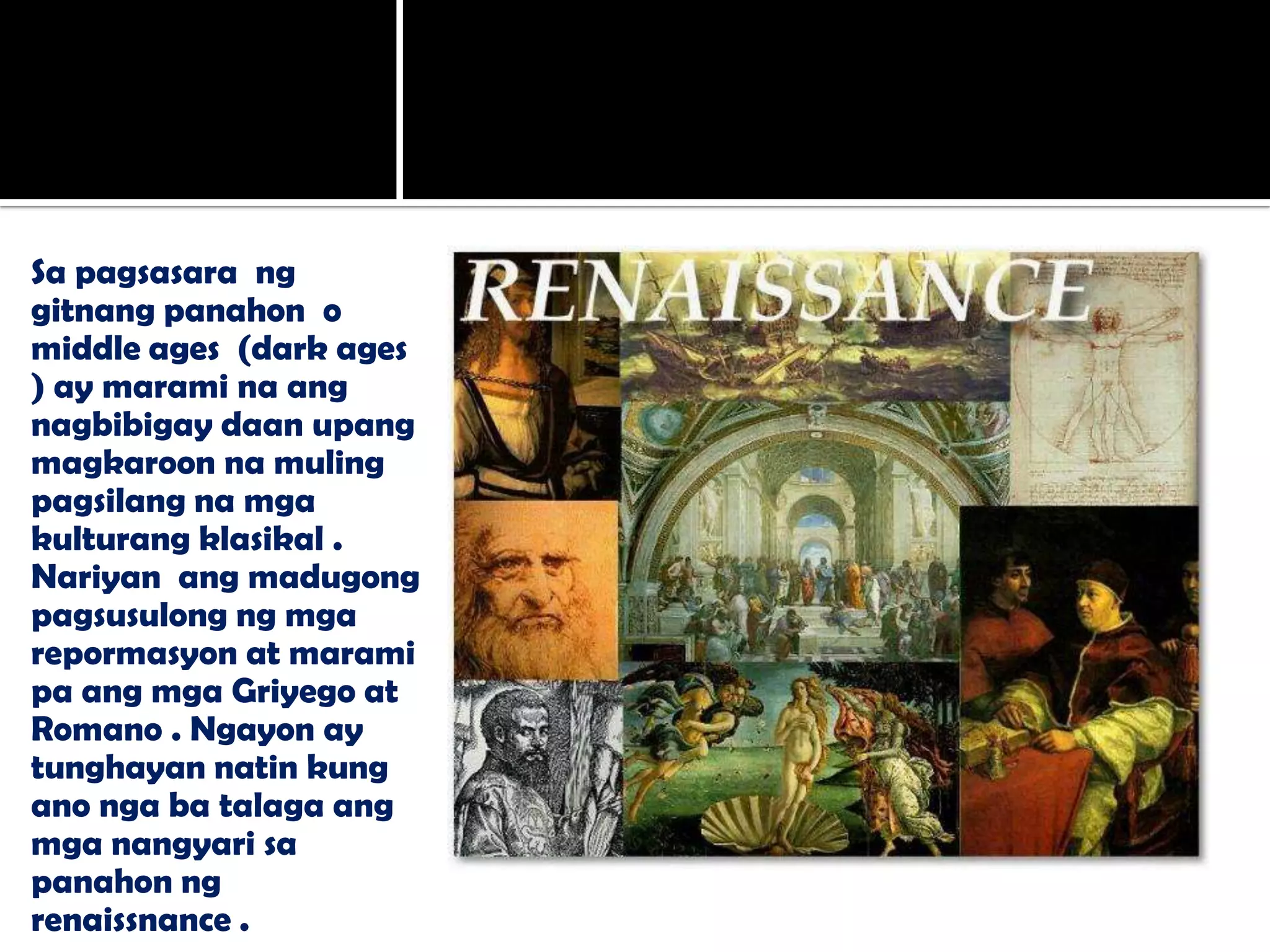 Ang renaissance | PPT