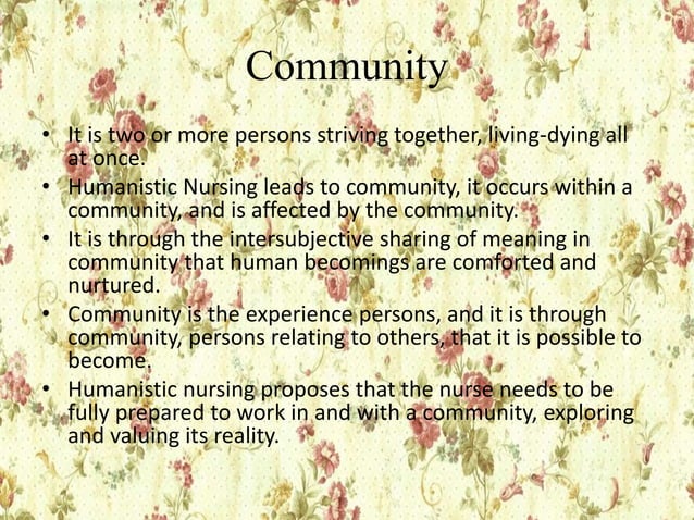 Humanistic Nursing | PPTX