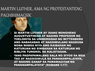 Ang repormasyon | PPTX