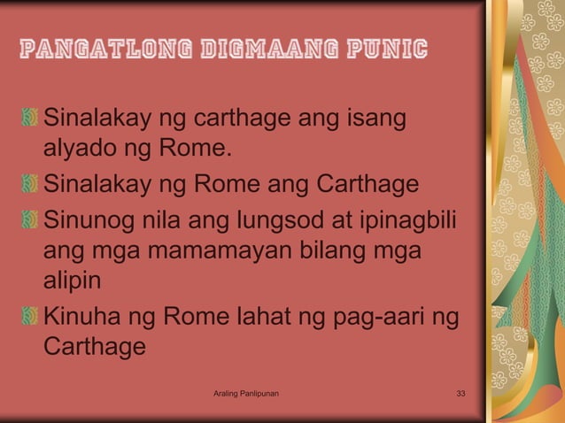 Ang republic ng rome at ang imperyong roman | PPTX