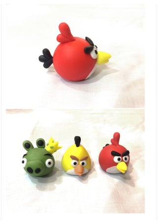 [DIY] Angry bird đất sét - Angry bird clay | PDF