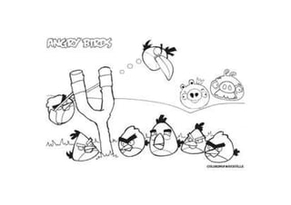Angry bird colouring | PPT