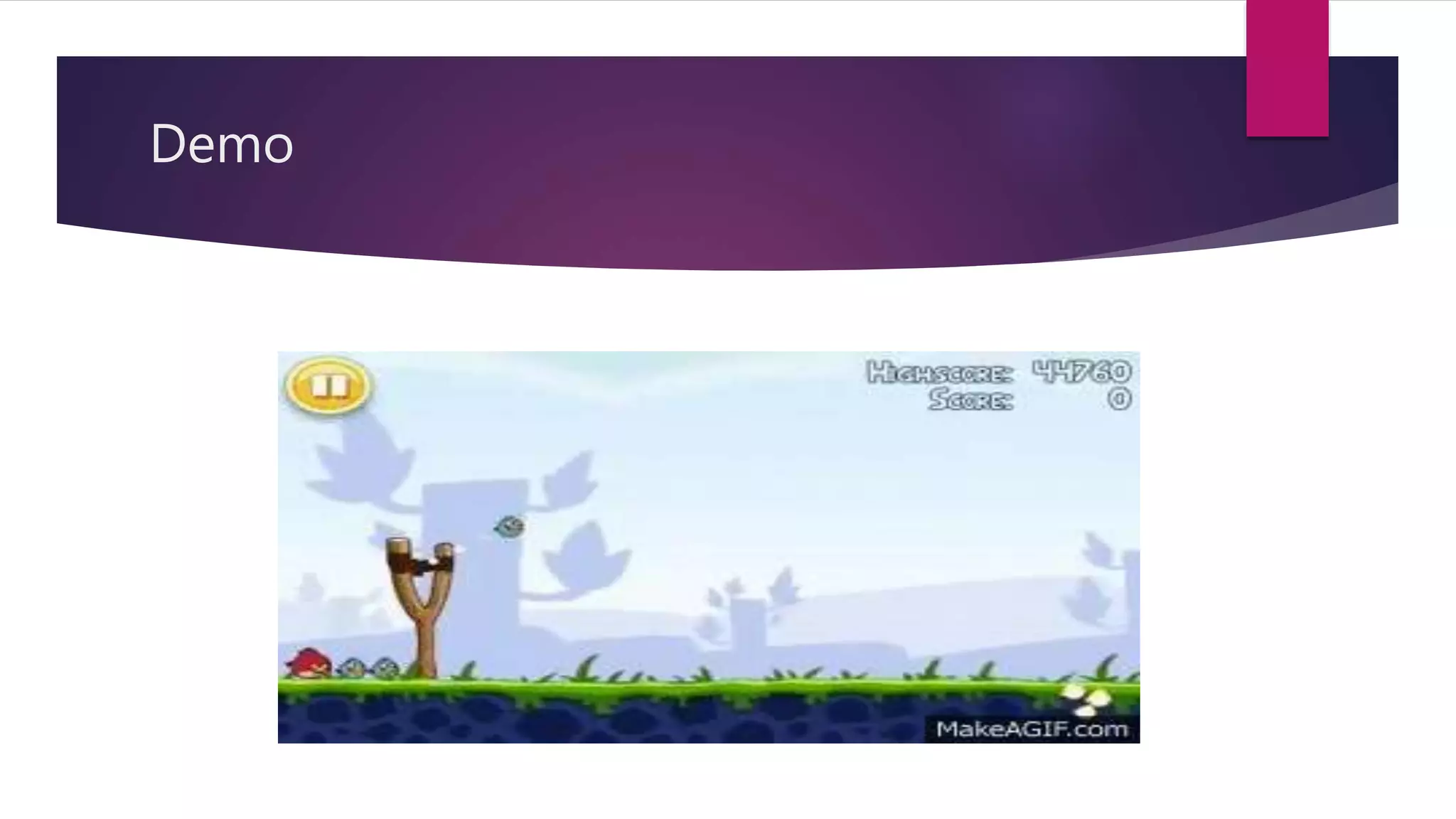 Core Formula behind the game Angry Birds. | PPTX