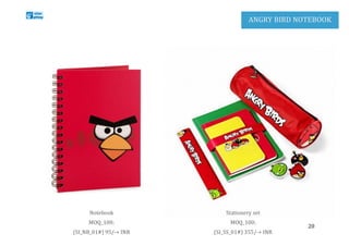 Angry Bird Merchandise | PDF