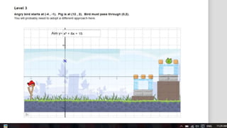 Angry birds math | PPTX
