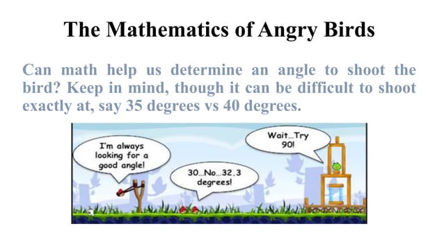 Angry birds math | PPT