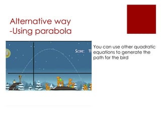 Angry birds maths | PPTX