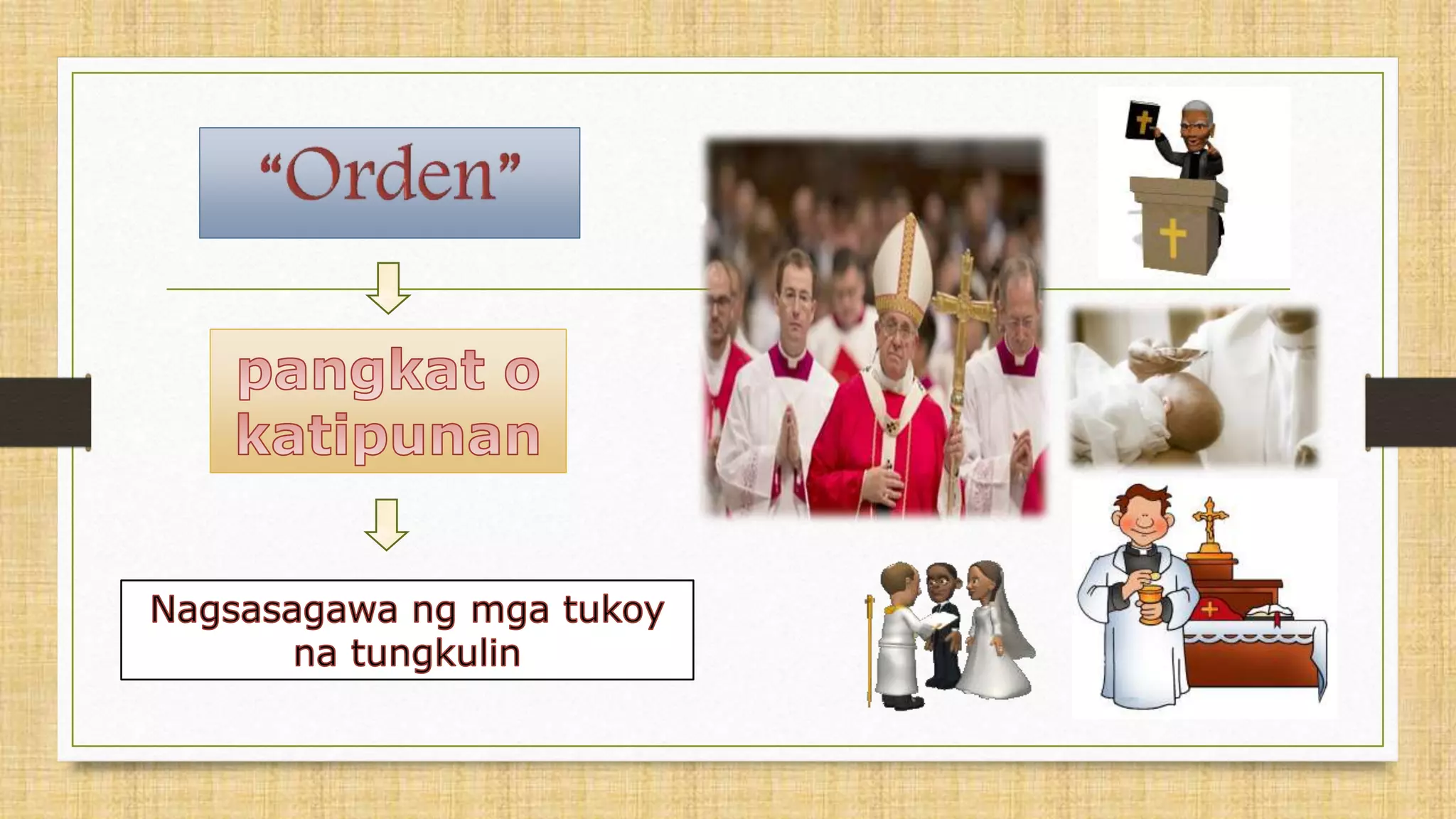 Ang sakramento ng banal na orden | PPTX