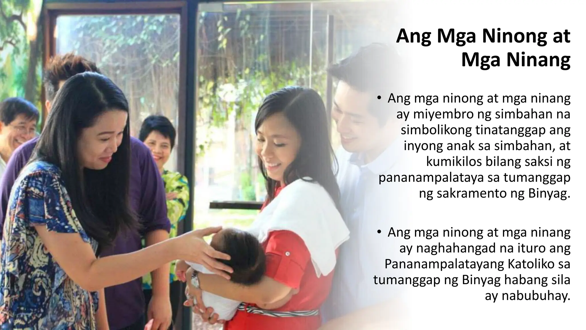 Ang Sakramento ng Binyag, unang sakramemto | PPTX