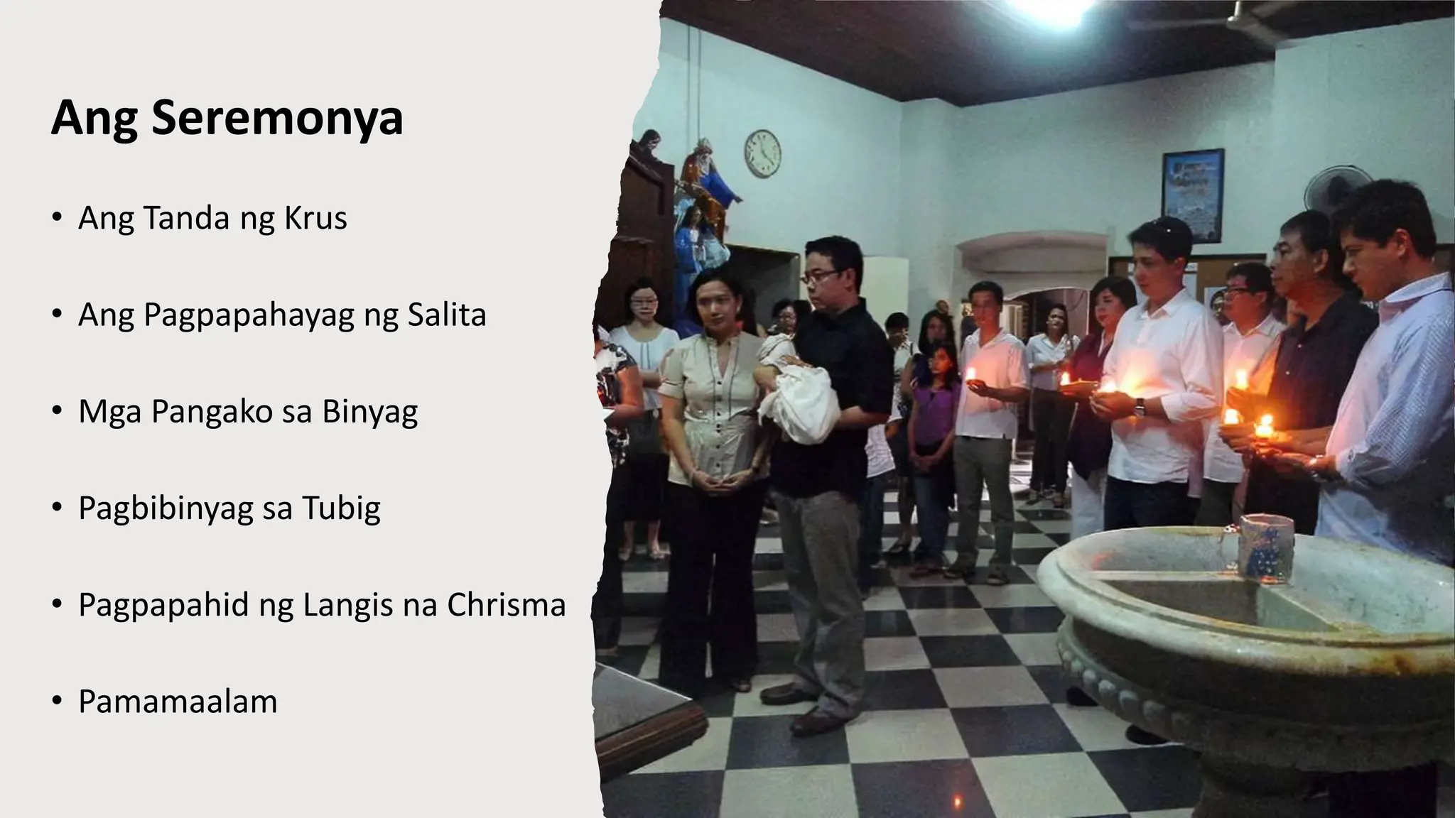 Ang Sakramento ng Binyag, unang sakramemto | PPTX