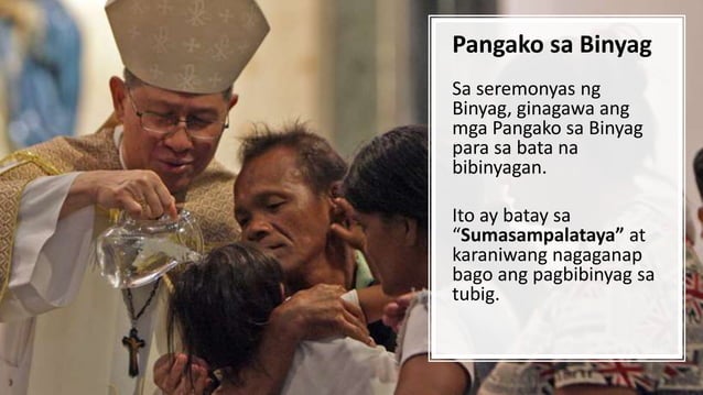 Ang Sakramento ng Binyag, unang sakramemto | PPTX