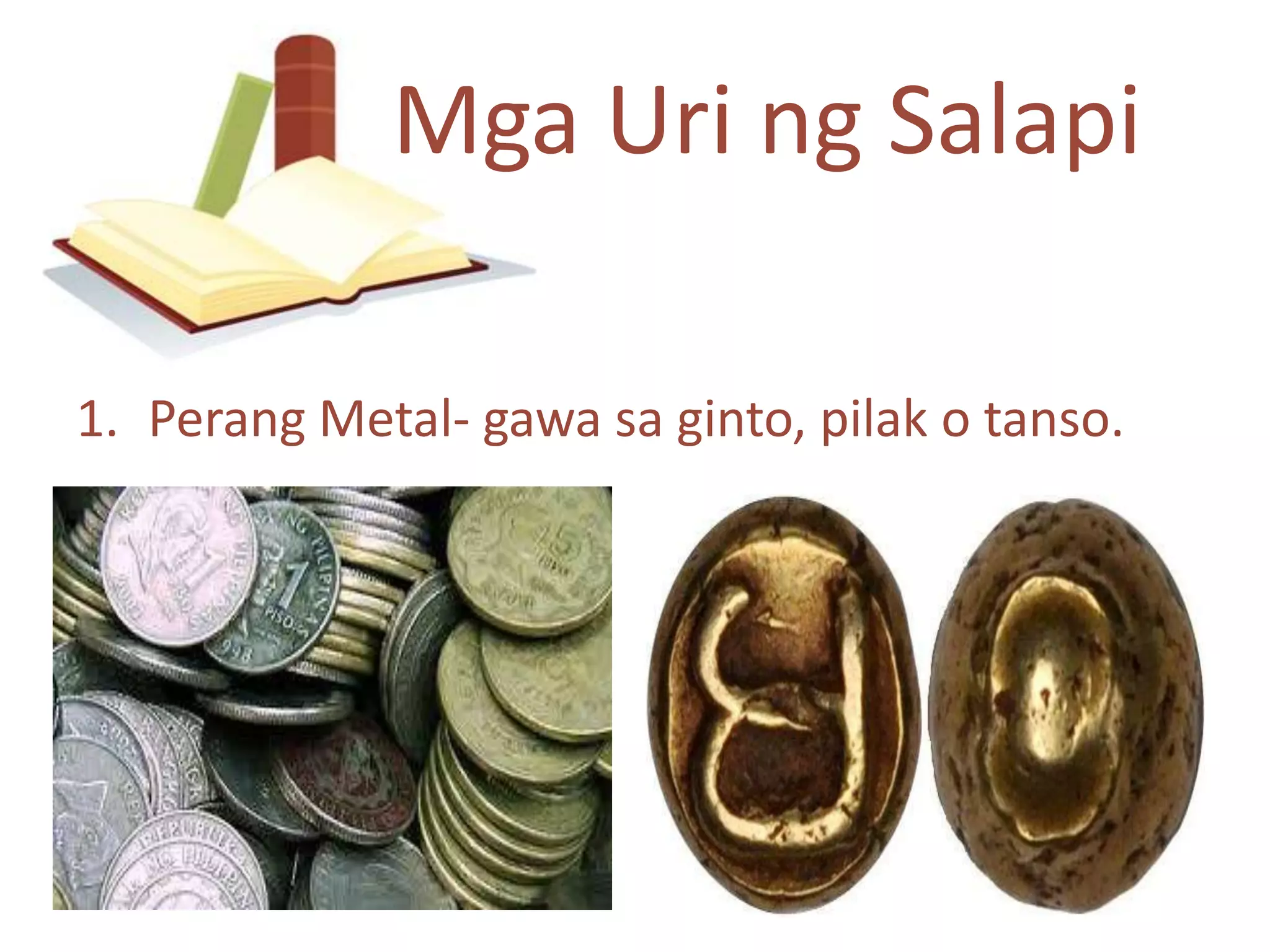 Ang salapi at ang sistema ng pagbabangko sa | PPTX