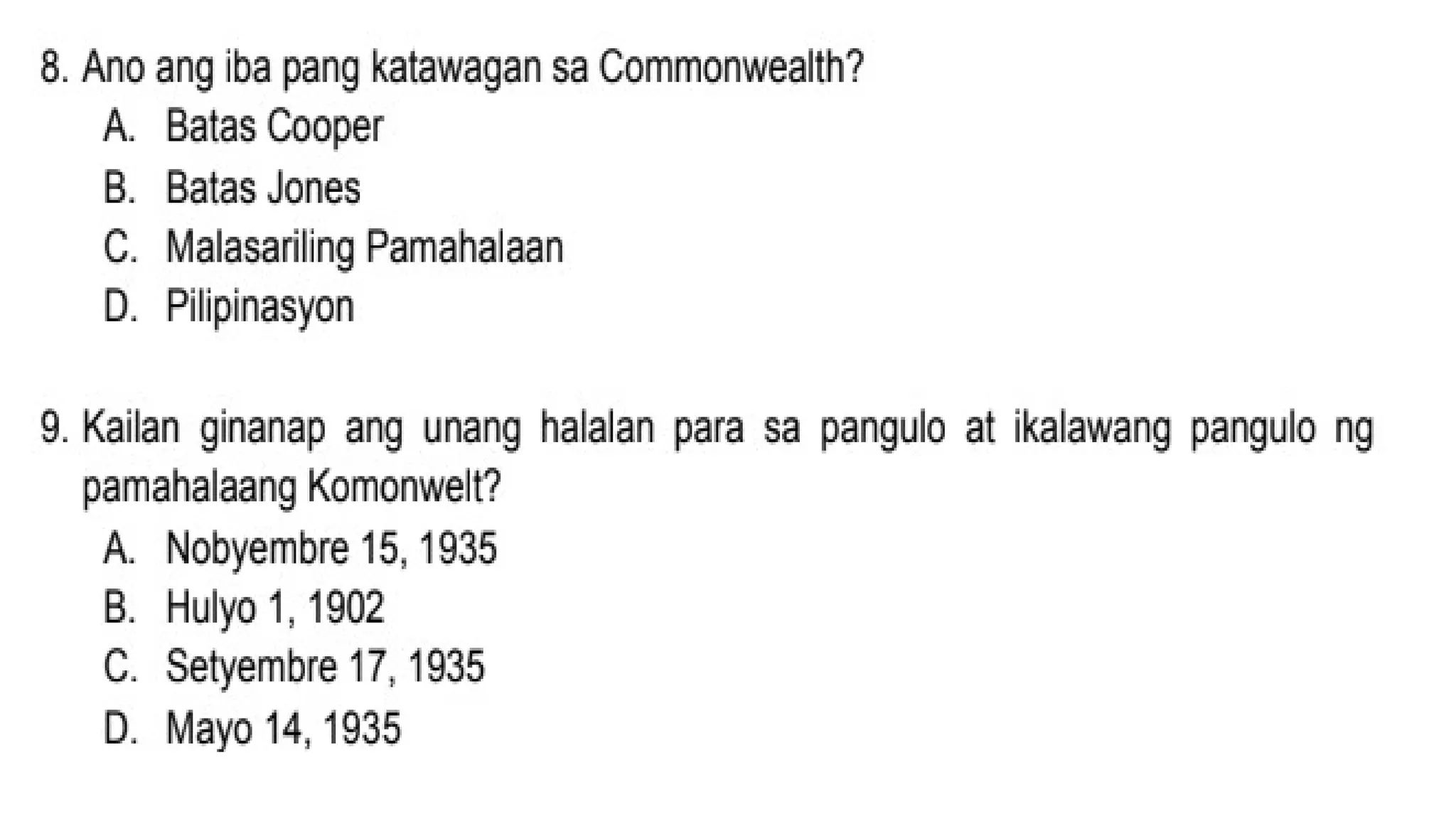 Ang Saligang Batas ng 1935.pptx ARALING PANLIPUNAN 6 | PPTX