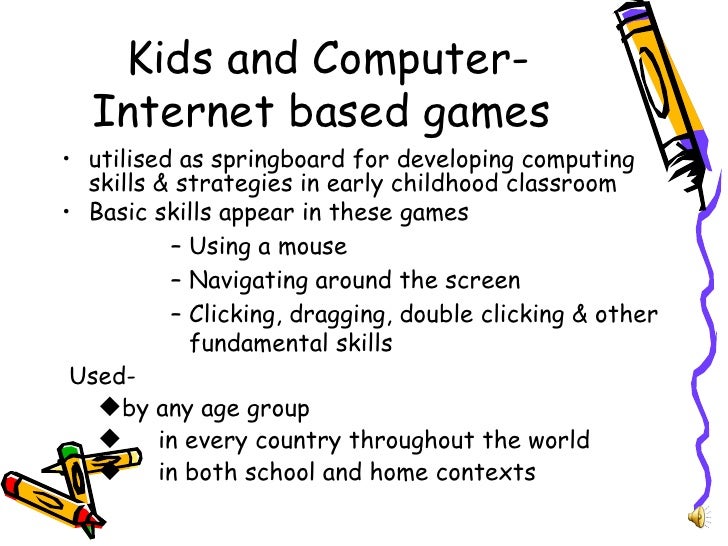 The benefits of educational computer games