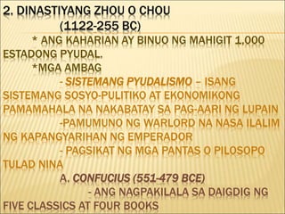 Ang sibilisasyong Tsino.ppt