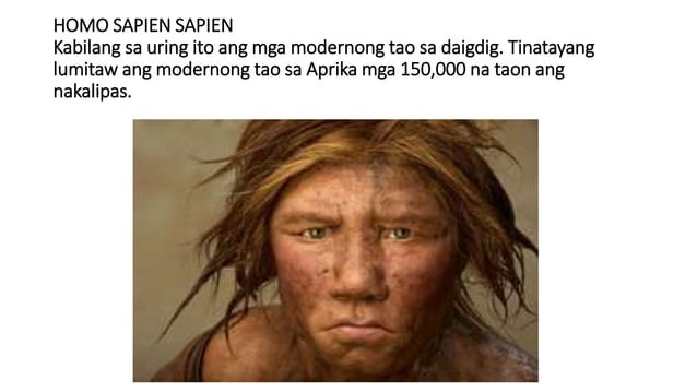 Ang sinaunang tao noong panahong prehistoriko | PPTX