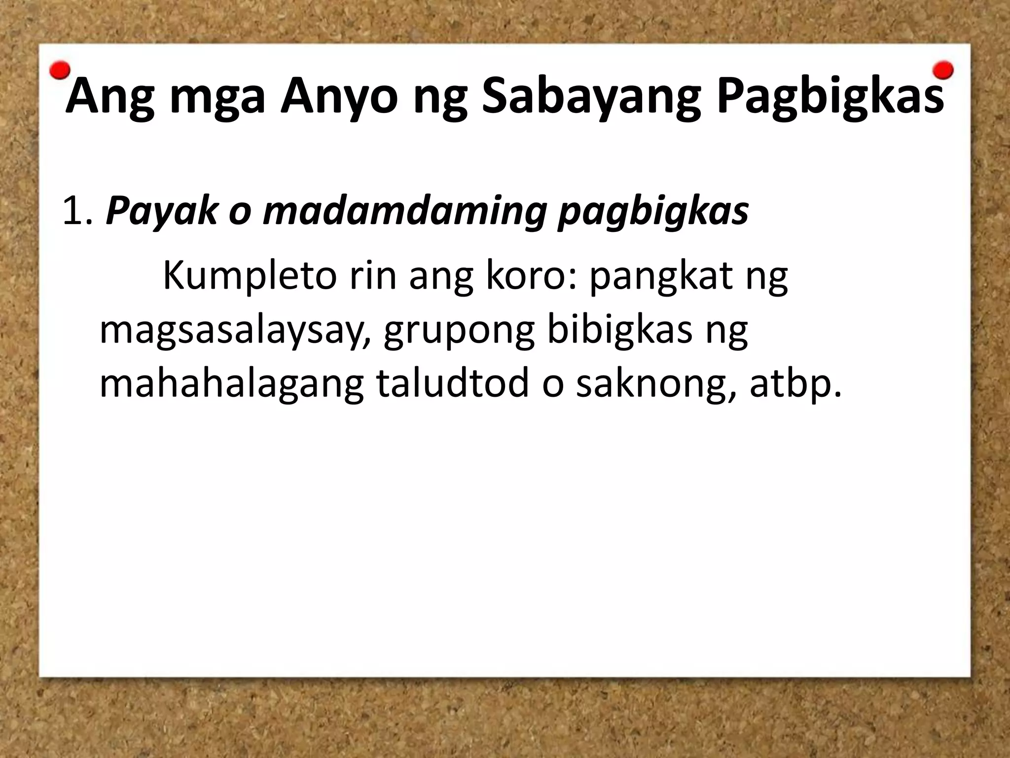 Ang sining ng pagbigkas ng isahan at sabayan | PPTX