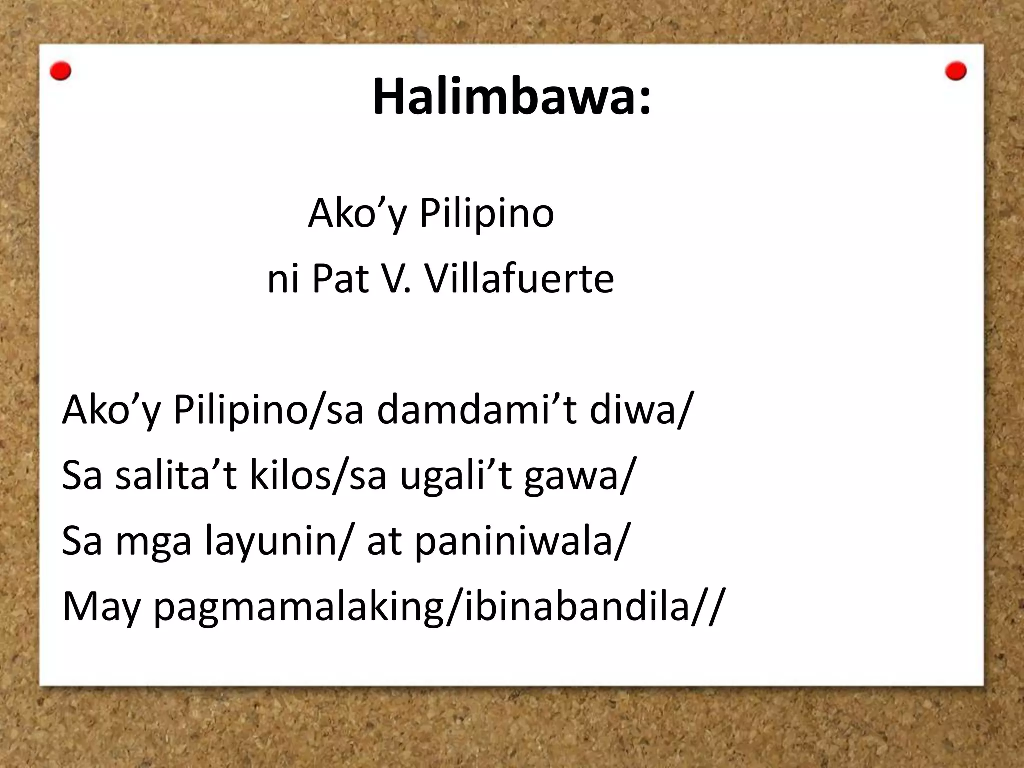 Ang sining ng pagbigkas ng isahan at sabayan | PPTX