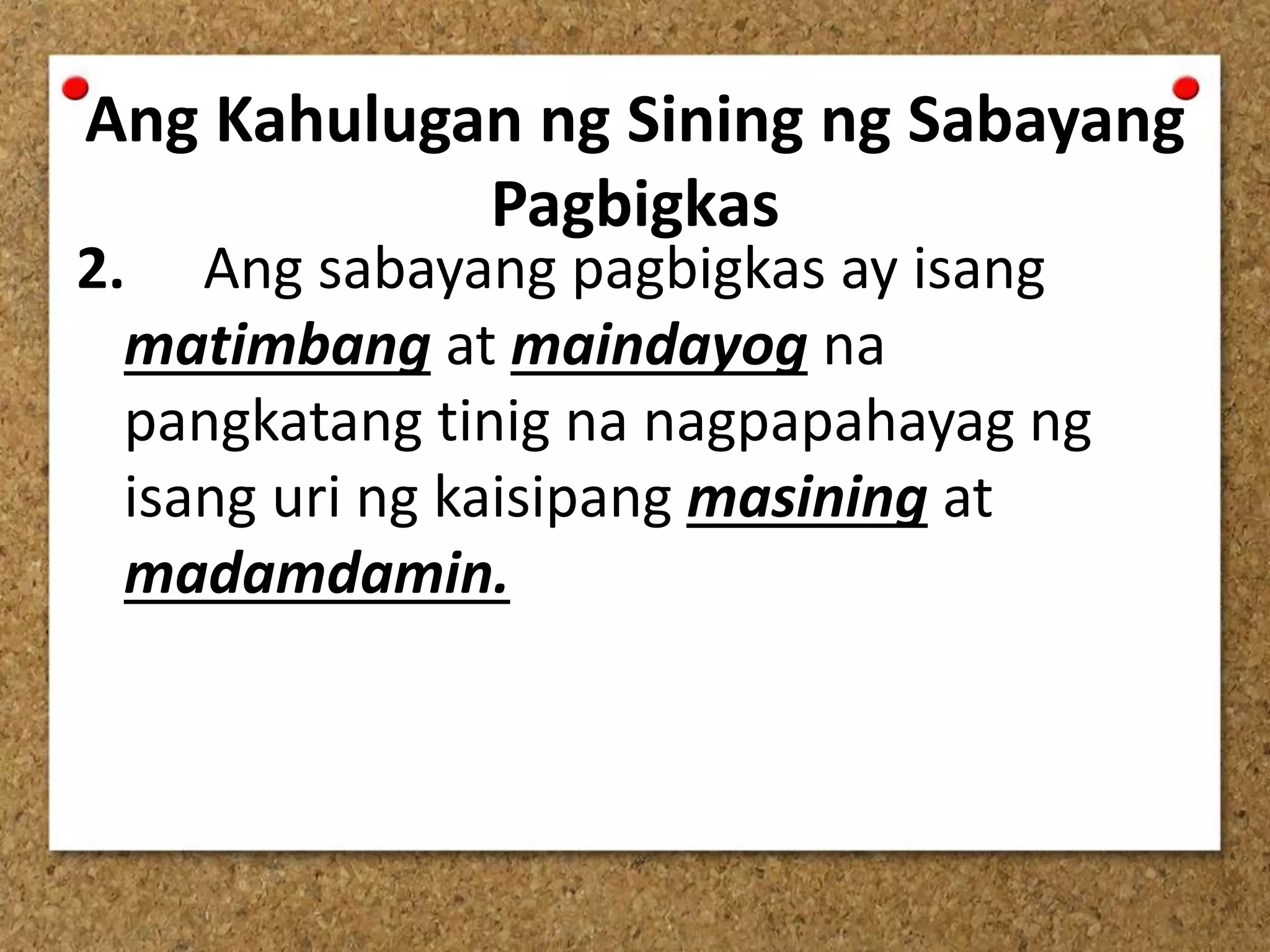 Ang sining ng pagbigkas ng isahan at sabayan | PPTX