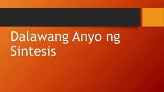 ANG SINTESIS AT ANG BUOD (1).pptx