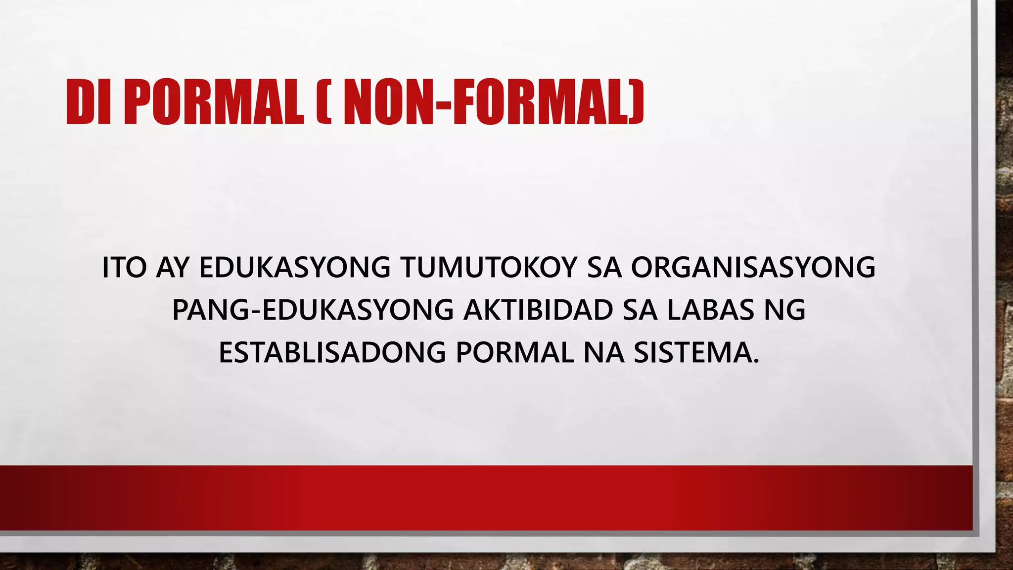 Ang Sistema Ng Edukasyon Sa Pilipinas | PPTX Ang Sistema Ng Edukasyon Sa Pilipinas | PPTX