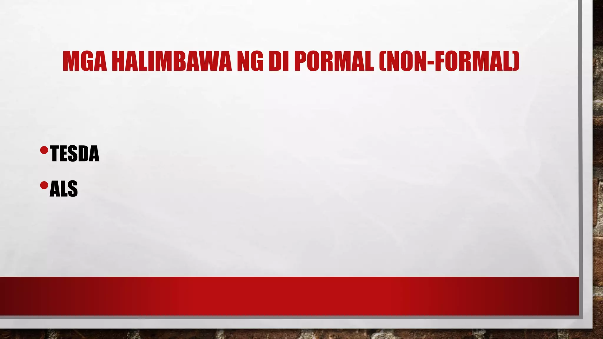 Ang Sistema Ng Edukasyon Sa Pilipinas | PPTX