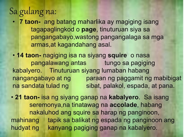 Ang sistemang pyudalismo at manoryalismo | PPTX
