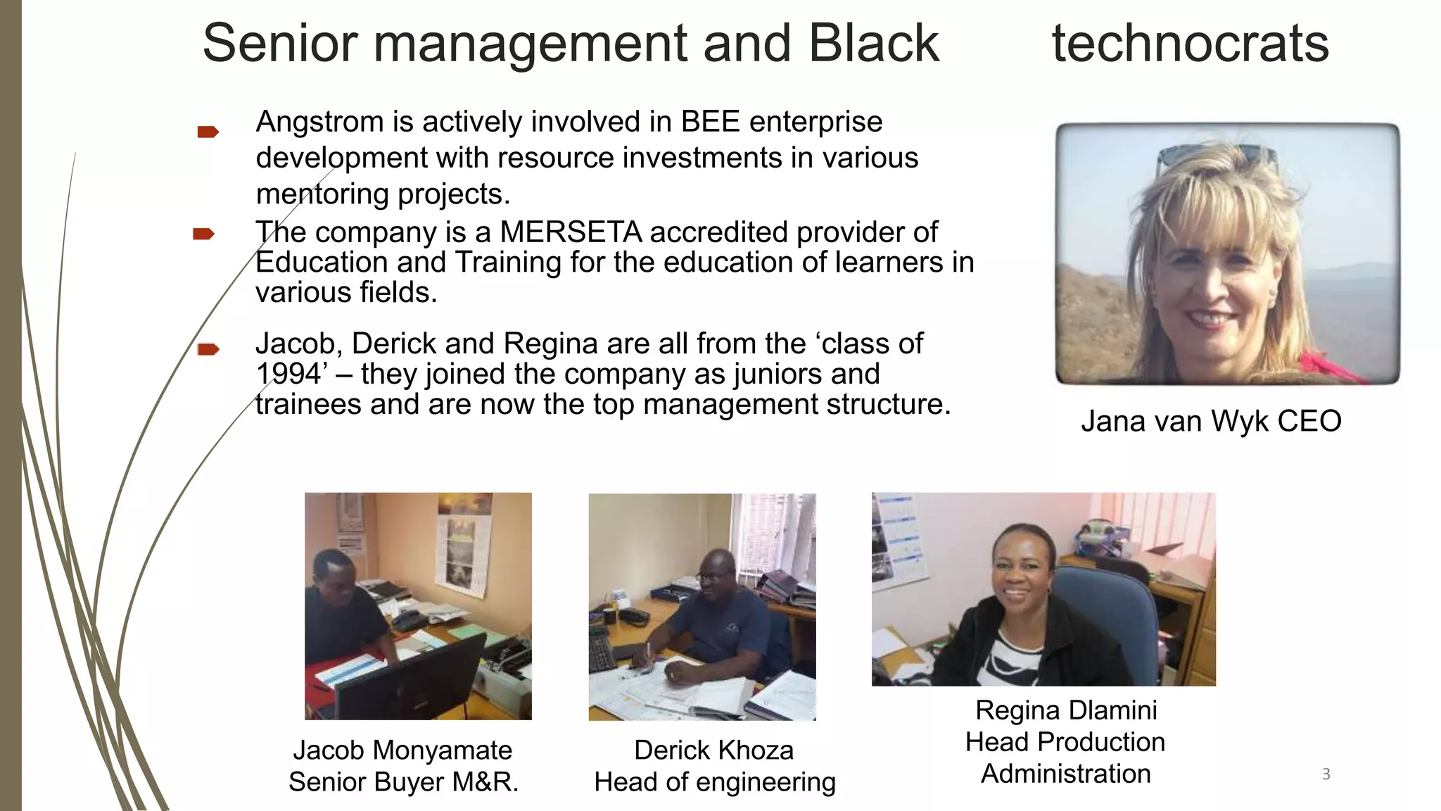 Angstrom Group presentation | PPTX