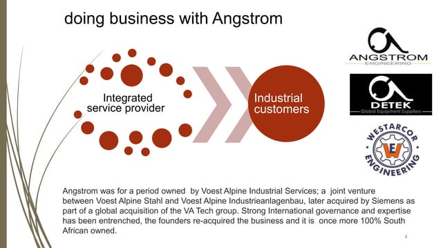 Angstrom Group presentation | PPTX