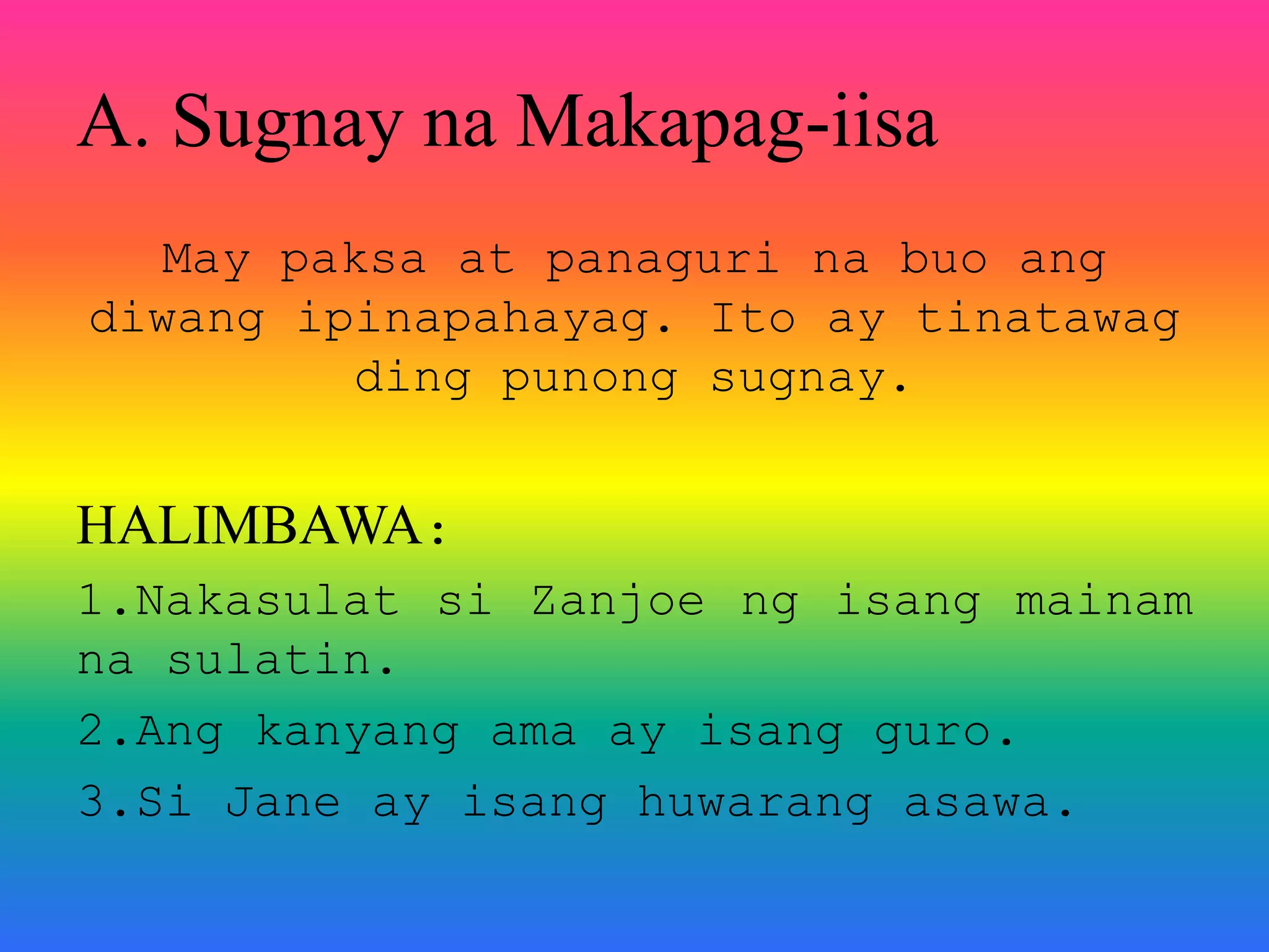 Ang sugnay | PPTX