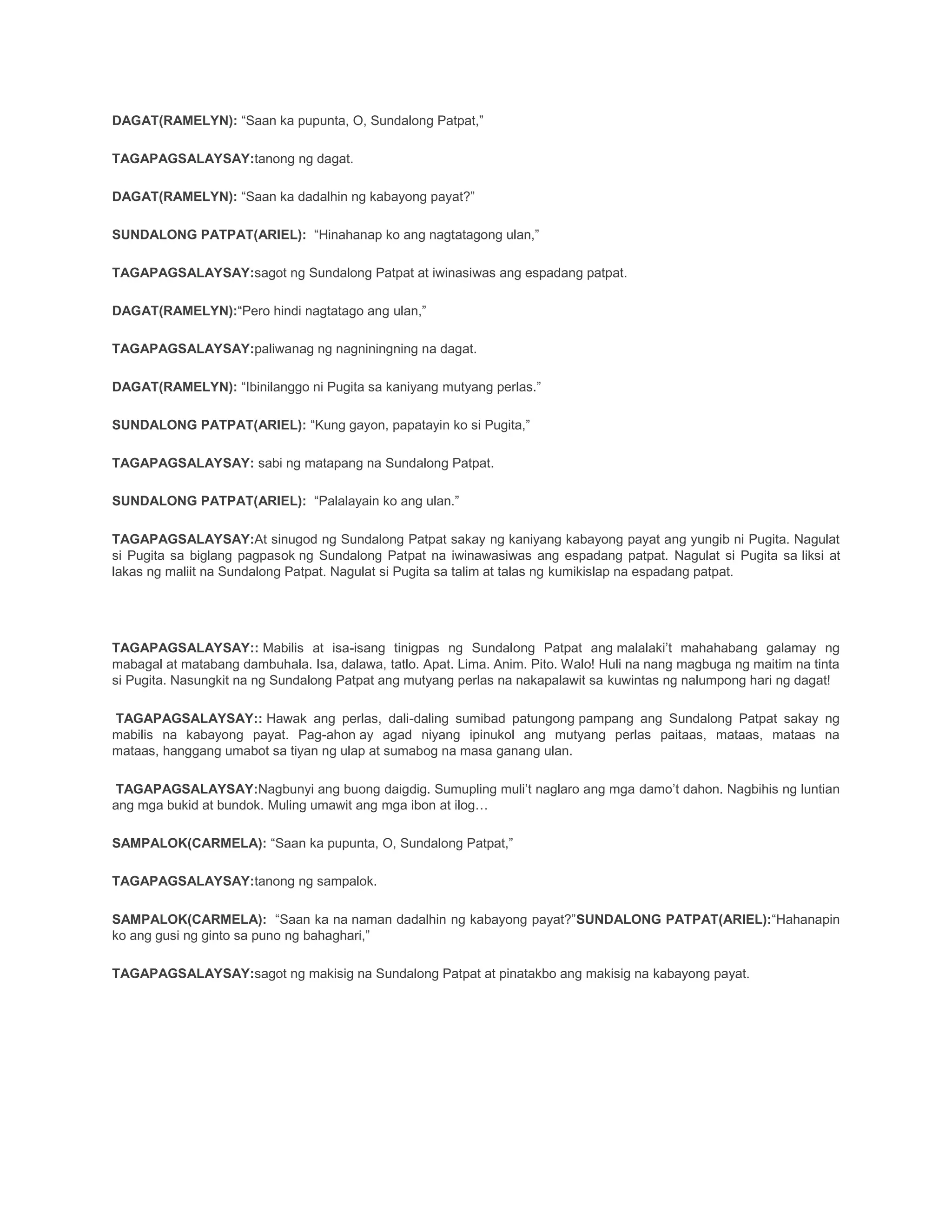 Ang sundalong patpat | DOCX