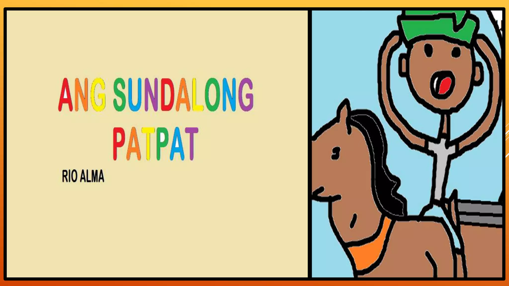 Ang sundalong patpat the filpino art jupiter | PPTX